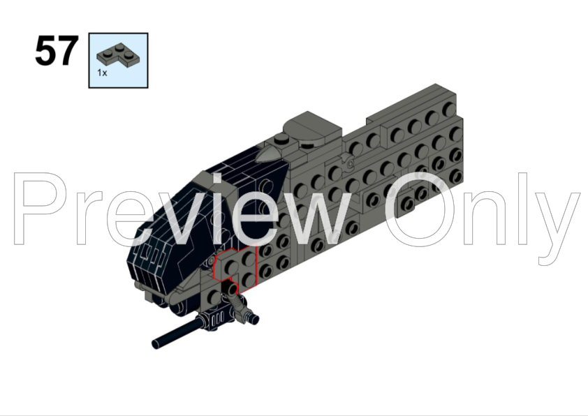 Lego Moc Ah 64 Apache By Ynry Rebrickable Build With Lego