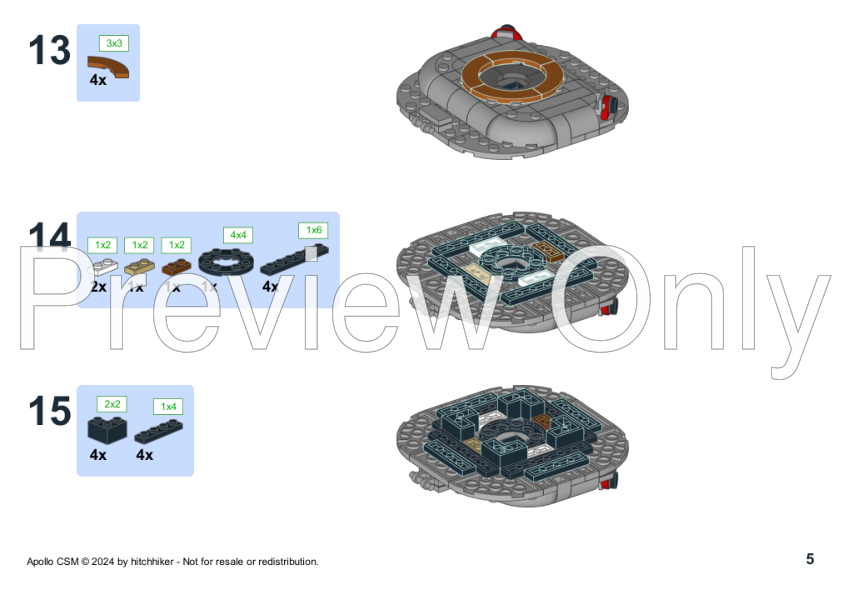LEGO MOC Apollo 11 Command and Service Module by hitchhiker ...