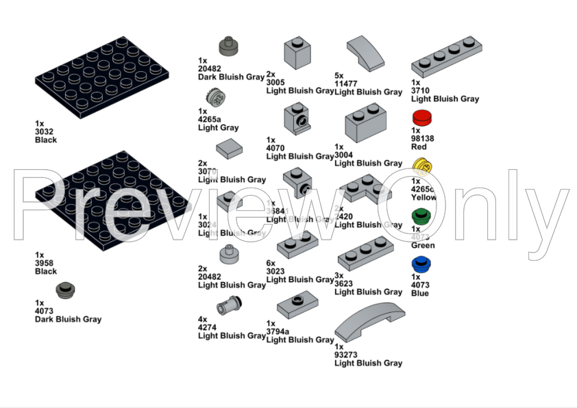 LEGO MOC-196480 Nintendo 64 by nostalgics | Rebrickable - Build with LEGO