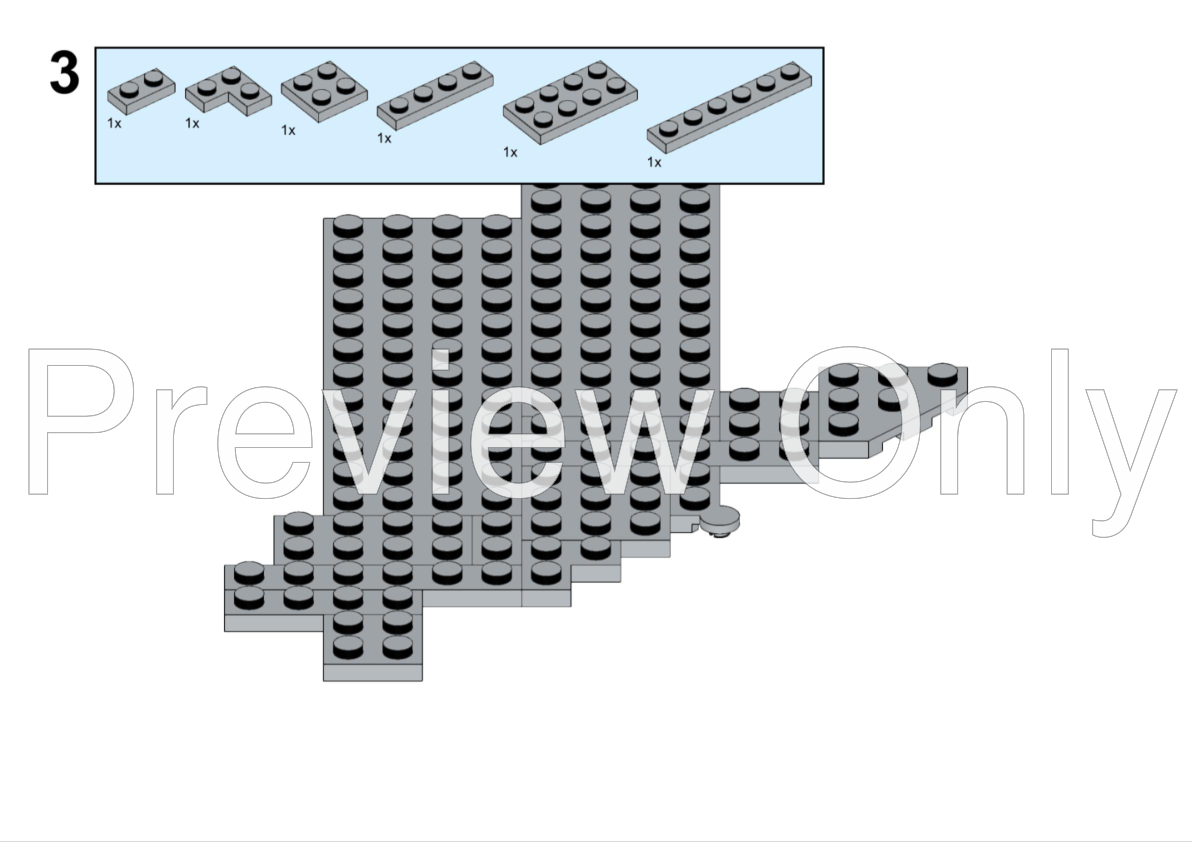 LEGO MOC Su-35 blue 902 by Brickmig | Rebrickable - Build with LEGO