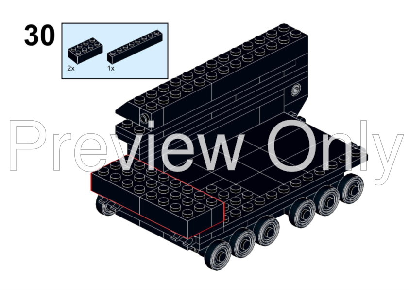 LEGO MOC M2 Bradley by Benjamin786 | Rebrickable - Build with LEGO