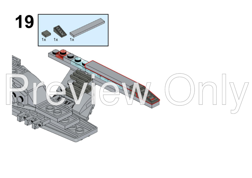 LEGO MOC USS Prometheus Prometheus-Class Battleship (3-In-One) by ...