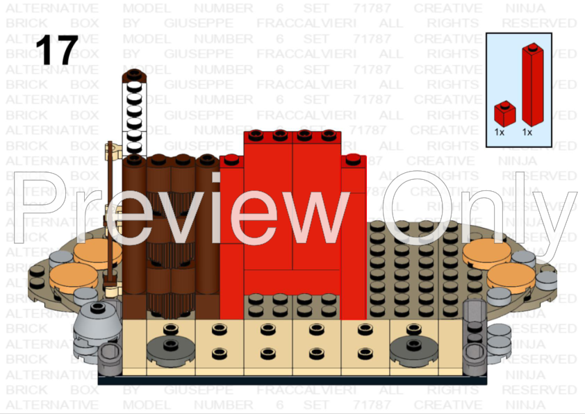 LEGO MOC MODEL 6 ALTERNATIVE VERSION SET 71787 by fraccalvieri ...