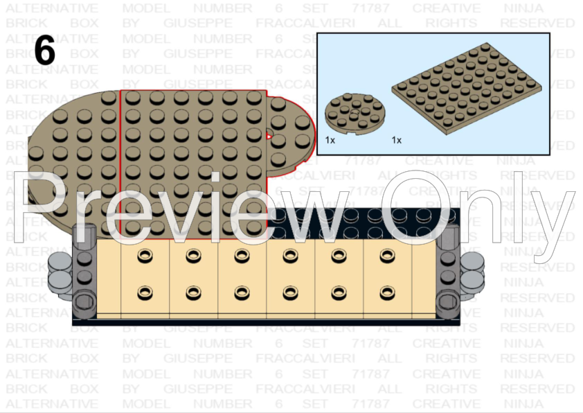 LEGO MOC MODEL 6 ALTERNATIVE VERSION SET 71787 by fraccalvieri ...