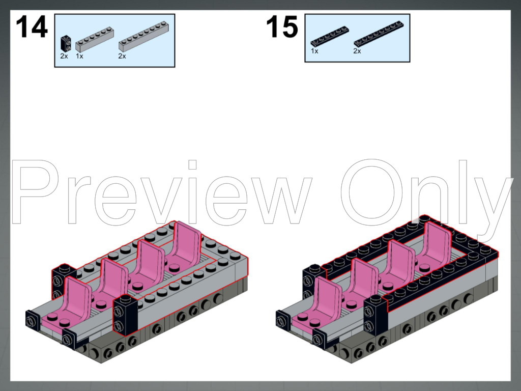 LEGO MOC Space Transport "Badger" by brampf | Rebrickable - Build with LEGO