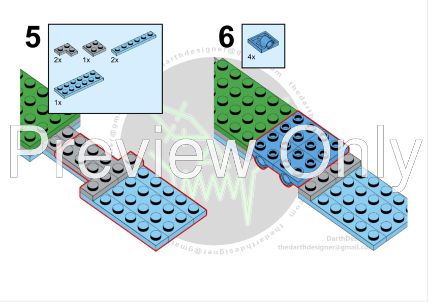 LEGO MOC Sukhoi | SU-34 Fullback - 1:35 Scale by DarthDesigner | Rebrickable - Build with LEGO