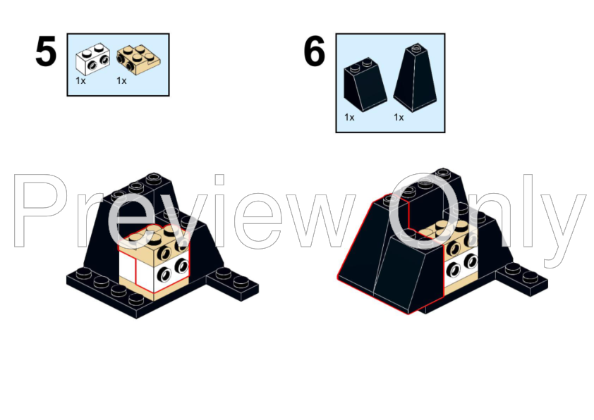 LEGO MOC BrickheadZ Pinhead (Hellraiser) by skmoc | Rebrickable - Build ...