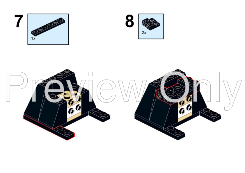 LEGO MOC BrickheadZ Pinhead (Hellraiser) by skmoc | Rebrickable - Build ...