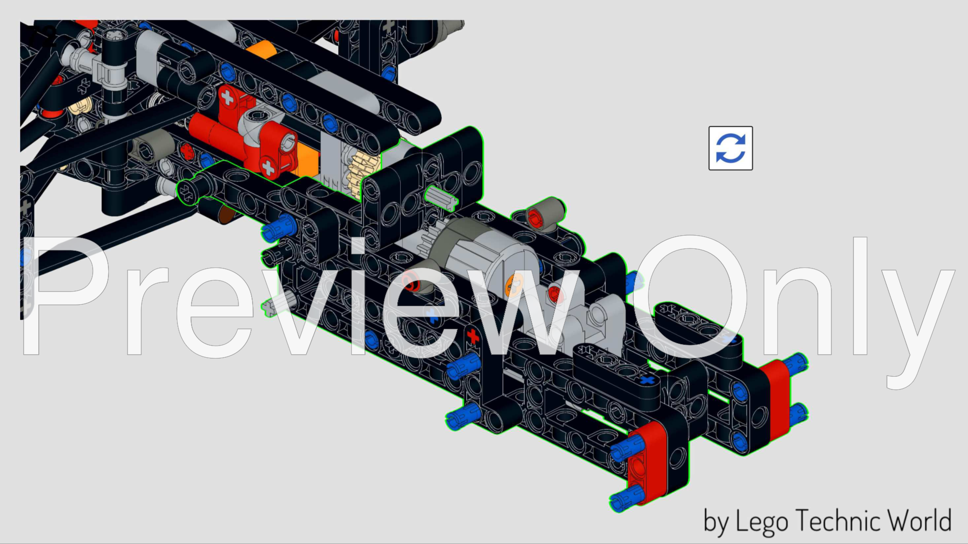 LEGO MOC-197035 Mercedes-AMG W14 RC (42171 MOD) by Lego technic world ...