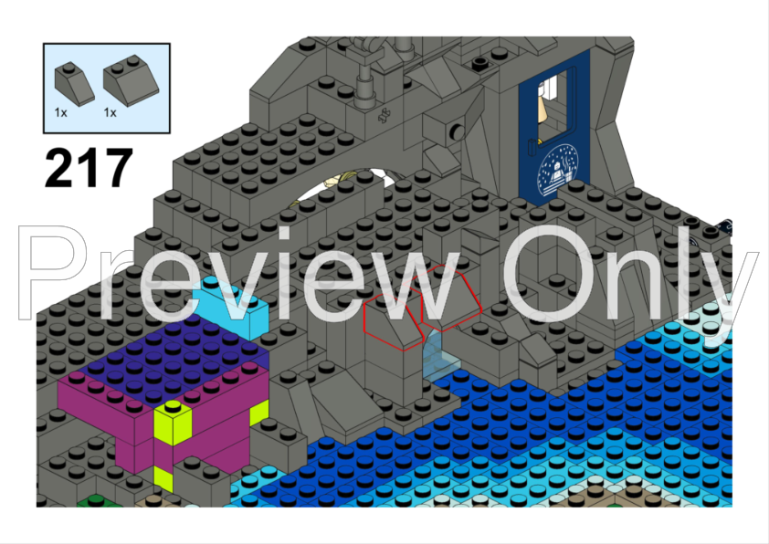 LEGO MOC Modular Swimming Pool by AchroBrickz | Rebrickable - Build ...