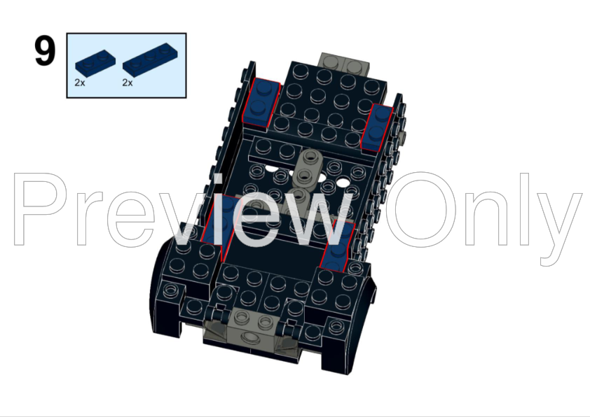 LEGO MOC Skyline GT-R R32 by banka | Rebrickable - Build with LEGO