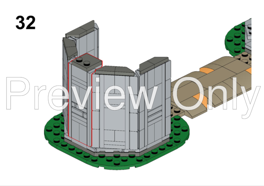 LEGO MOC Medieval Gatehouse by Sir BuildsALot | Rebrickable - Build ...