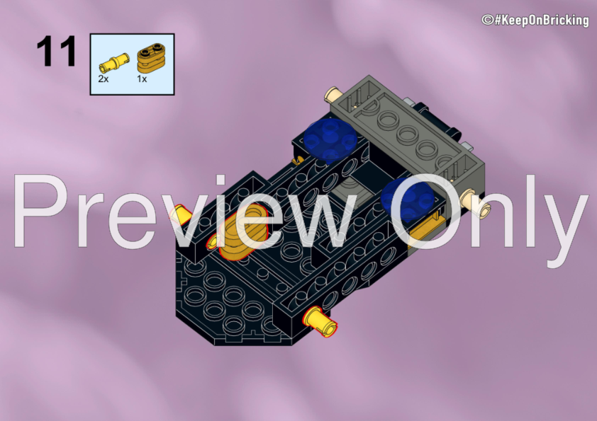 LEGO MOC 76923 Triangular Vehicle by Keep On Bricking | Rebrickable ...