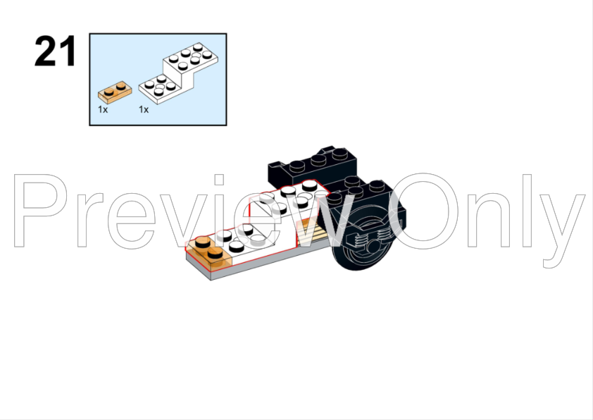 LEGO MOC 60423 Downtown tram motorized with Power Function by josszo ...