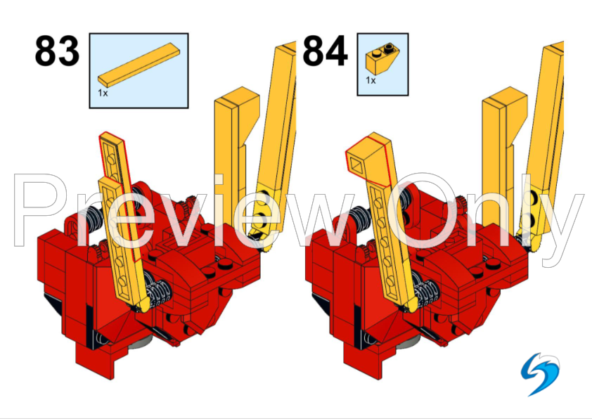 LEGO MOC Tobikage Phoenix Thunderhawk by plug_pak | Rebrickable - Build ...
