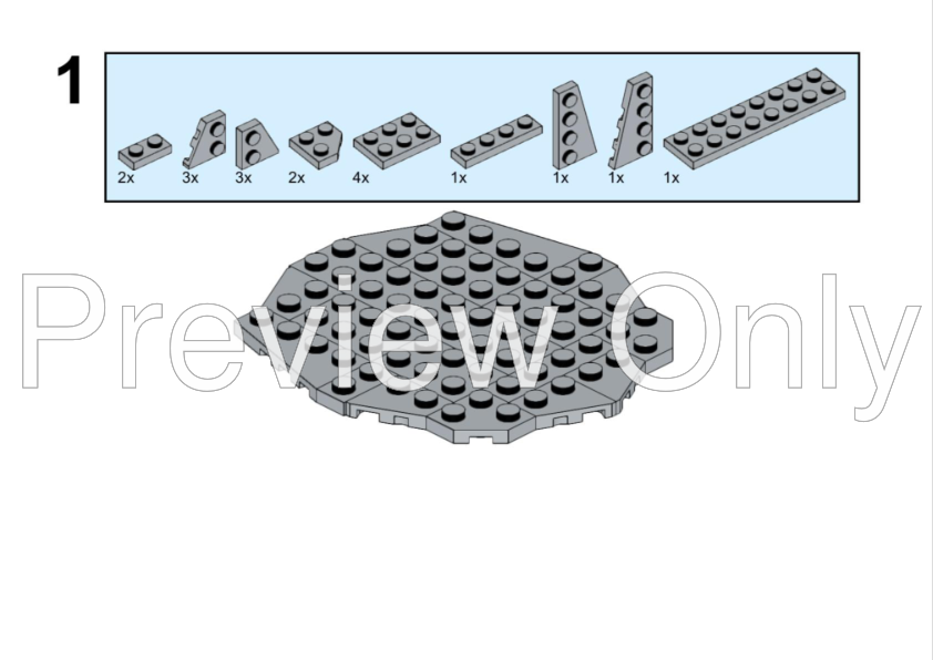 LEGO MOC-197549 Miranda-Class Starship Variants Pack (Updated Designs ...