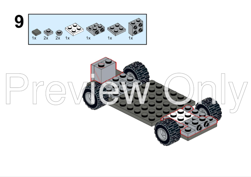 LEGO MOC Chevrolet Express by Pitzolino | Rebrickable - Build with LEGO