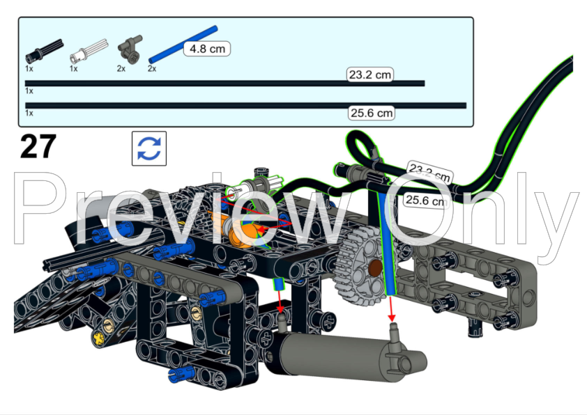LEGO MOC Big Combine Harvester with trailer by Guys and Bricks ...