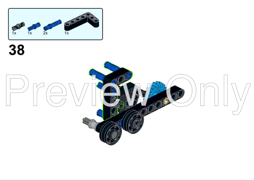 LEGO MOC Big Combine Harvester with trailer by Guys and Bricks ...