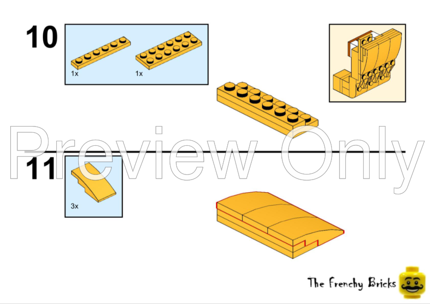 LEGO MOC Psyduck 43247 Alt Build by frenchybricks | Rebrickable - Build ...