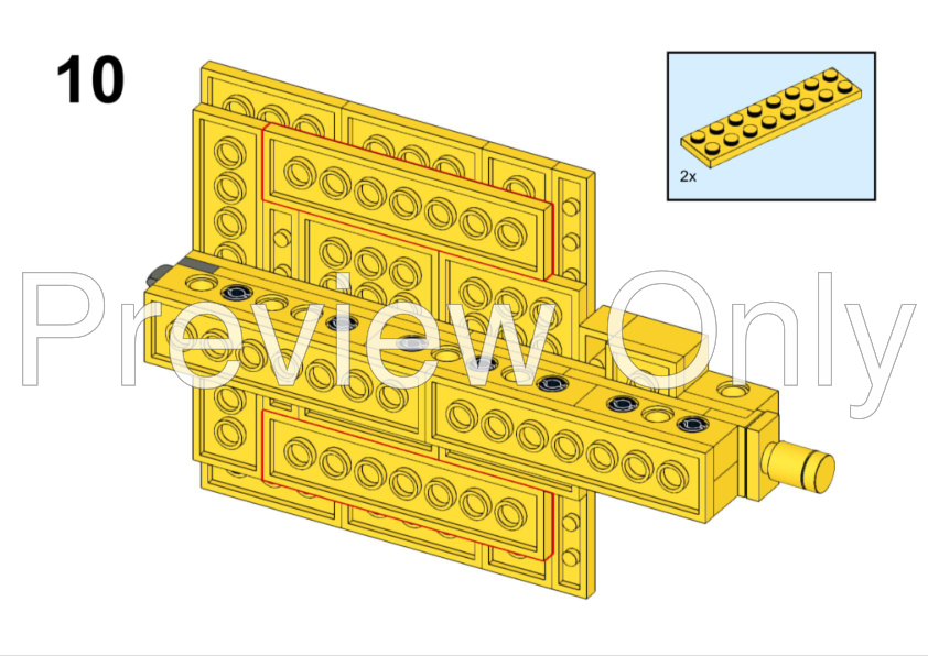 LEGO MOC-197710 ROLLERCOASTER - FLYING ACES - F.errari World Abu Dhabi ...