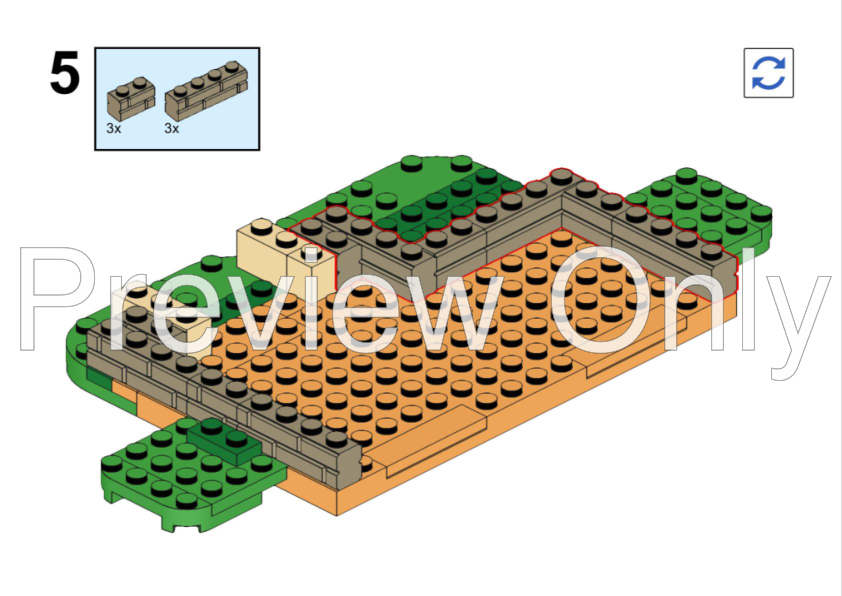 LEGO MOC Poppy's House by Kalinas | Rebrickable - Build with LEGO