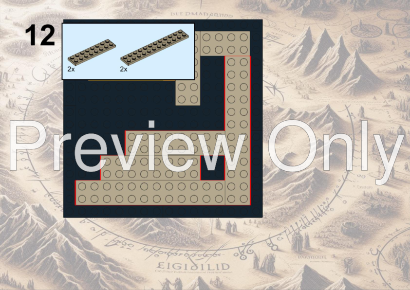 LEGO MOC Lord of the Rings: The Orc Forge by BrickClones | Rebrickable - Build with LEGO