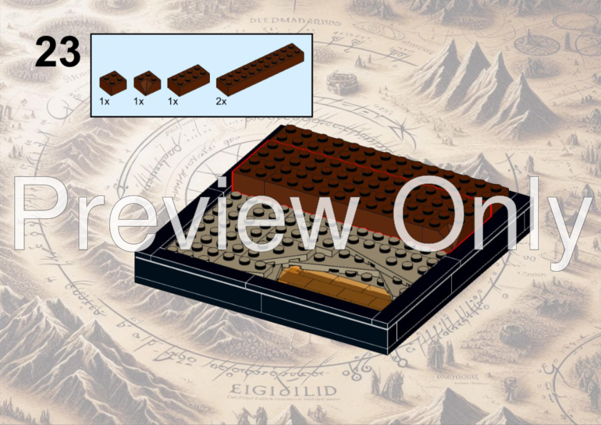 LEGO MOC Lord of the Rings: The Orc Forge by BrickClones | Rebrickable ...