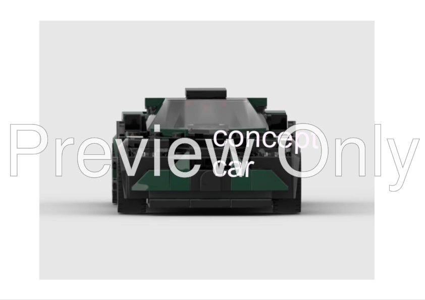 LEGO MOC concept_car by Fperson | Rebrickable - Build with LEGO