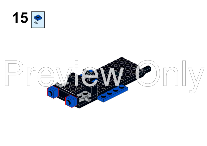 LEGO MOC Subaru Impreza 22B STi by wakeen | Rebrickable - Build with LEGO