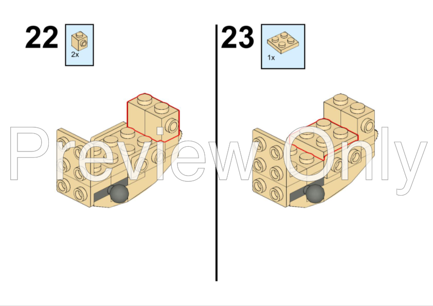 LEGO MOC Leafeon by dst212 | Rebrickable - Build with LEGO