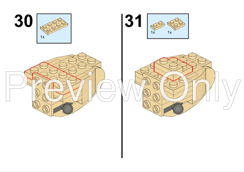 LEGO MOC Leafeon by dst212 | Rebrickable - Build with LEGO