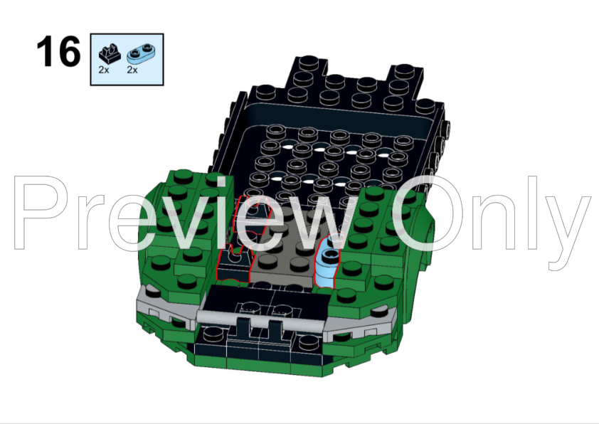 LEGO MOC 24th Scale Datsun 280z by Pigthighs | Rebrickable - Build with ...