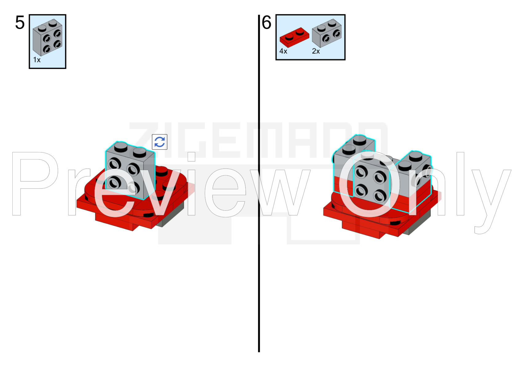 LEGO MOC Reflector by ttZIGEMANN | Rebrickable - Build with LEGO