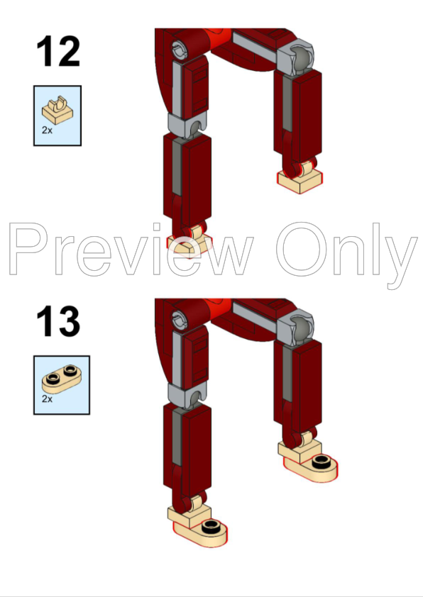 LEGO MOC Marty McFly running - posable figure - Back to the Future III ...