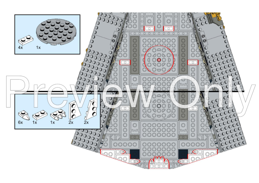 LEGO MOC Thrawn's Chimaera V2 with Display Stand (75394 Mod) by ...