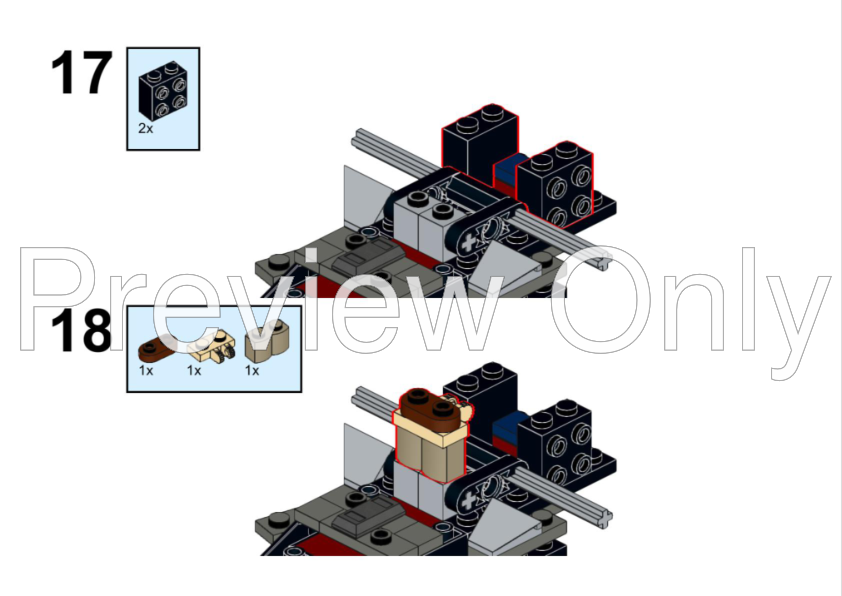 LEGO MOC 40755 Alternative build: Imperial patrol gunship by ...