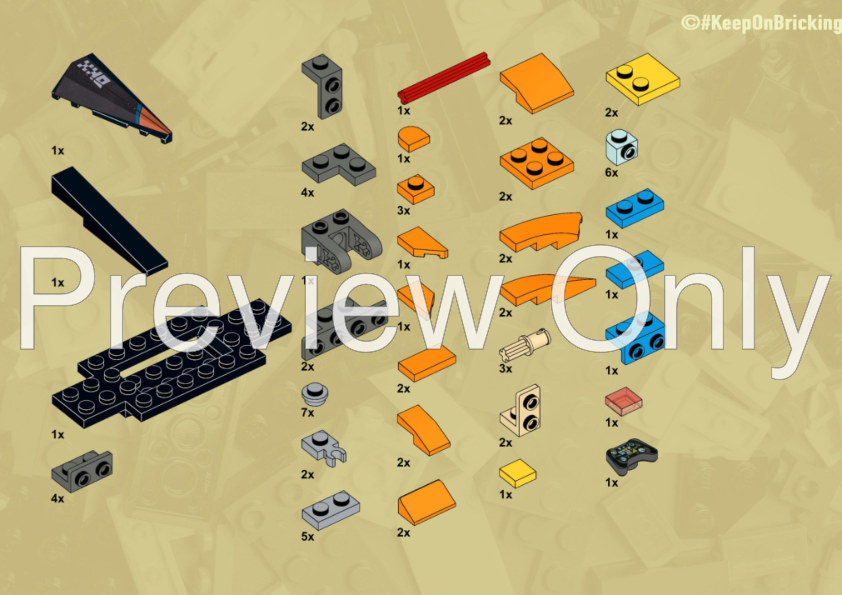 LEGO MOC 76919 Slingshot by Keep On Bricking | Rebrickable - Build with ...