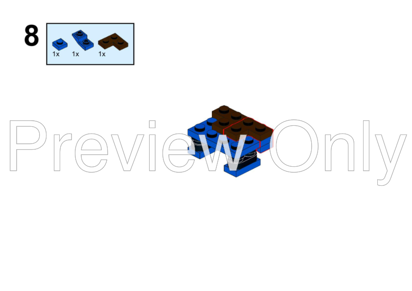 LEGO MOC Black Falcon knight Brickheadz by raguidel | Rebrickable ...