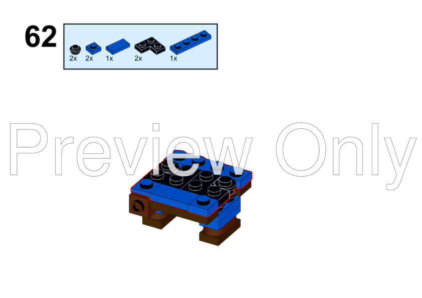 LEGO MOC Black falcon's falconer Brickheadz by raguidel | Rebrickable ...