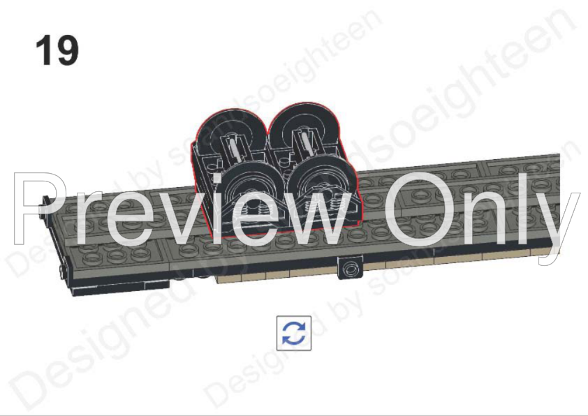 LEGO MOC Train - Log Cradle Car with Brakeman's Cabin by Soandso ...