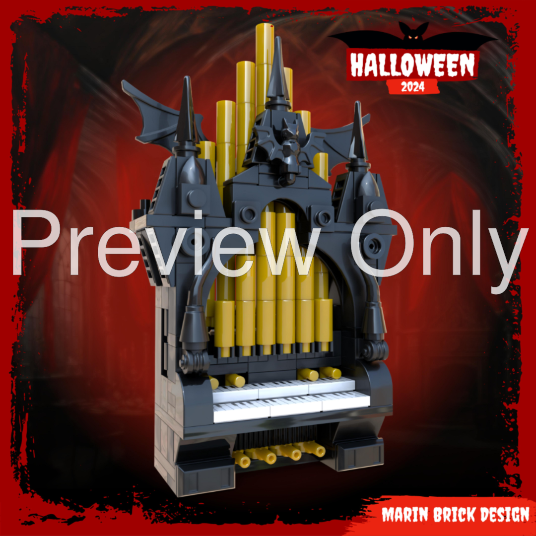 LEGO MOC Lego Vampire Organ - Halloween Medieval DnD scenery props by ...