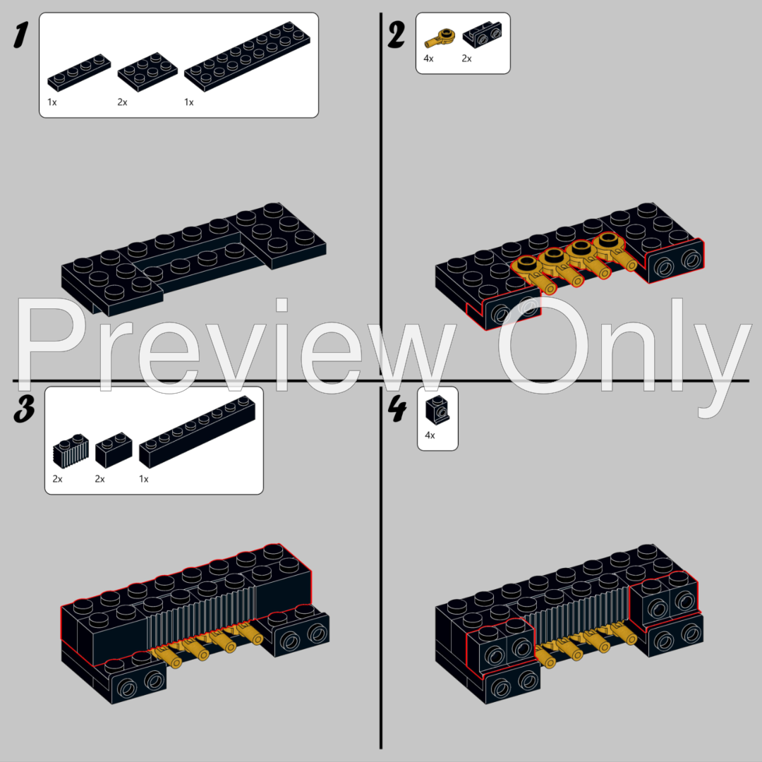 LEGO MOC-198688 Lego Vampire Organ - Halloween Medieval DnD scenery ...