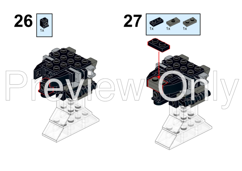 LEGO MOC Micro-scale Horus from Horizon Zero Dawn by LegoLordTYM ...
