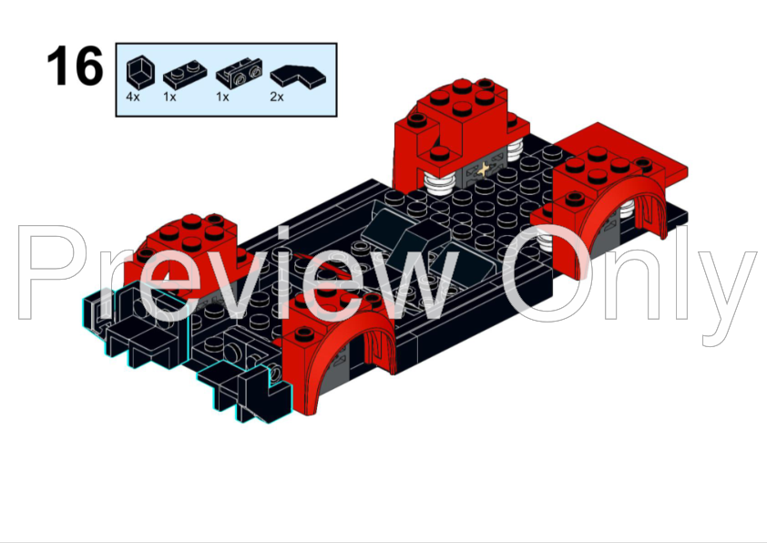 LEGO MOC F80 by BP Design | Rebrickable - Build with LEGO
