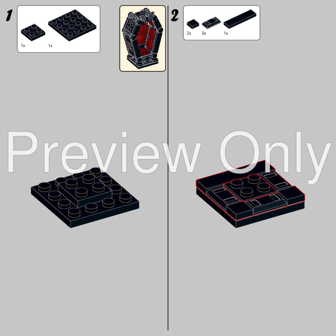LEGO MOC Lego Vampire Coffin MOC - Halloween Medieval DnD scenery props ...
