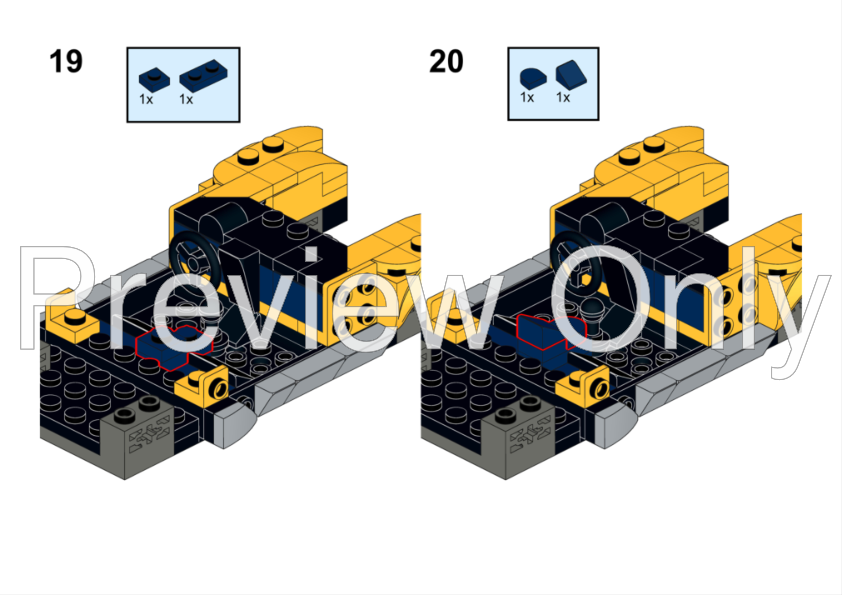 Lego Moc Lamborghini Miura S By Brisolla Rebrickable Build With Lego