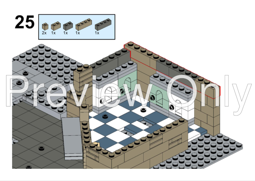 LEGO MOC Community Courtyard by rebelnili | Rebrickable - Build with LEGO