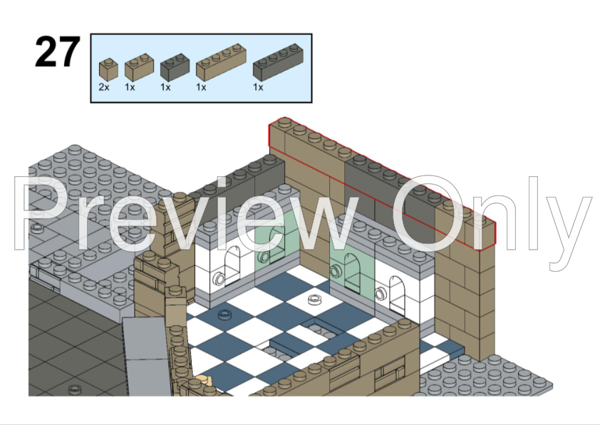 LEGO MOC Community Courtyard by rebelnili | Rebrickable - Build with LEGO
