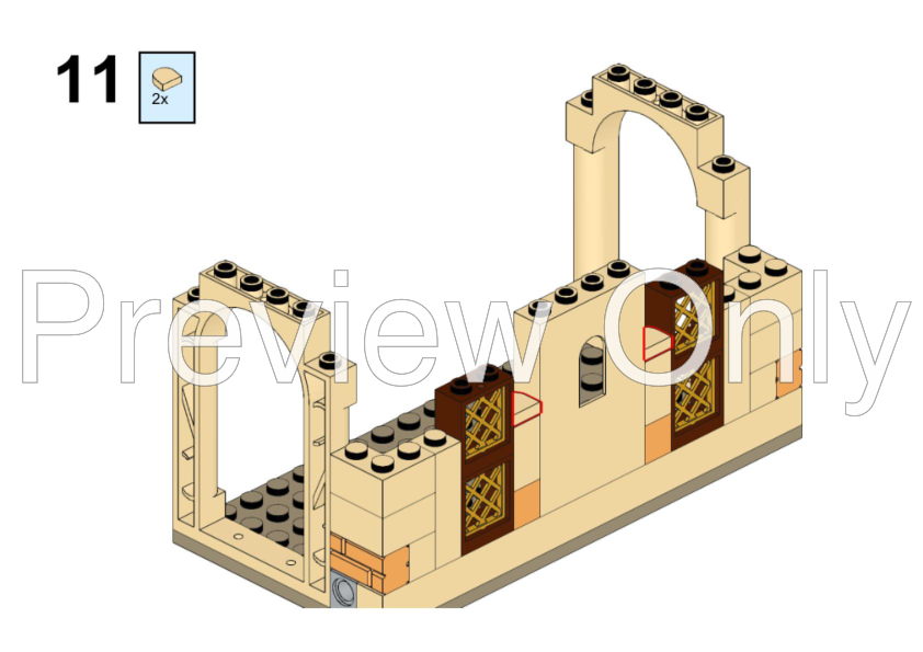 LEGO MOC modular divination classroom by jgirden | Rebrickable - Build ...